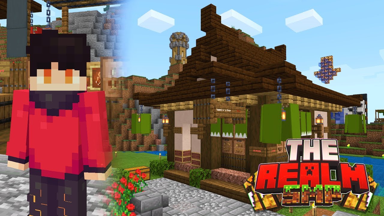 I Opened My First Shop on a Minecraft Server! (Realms SMP - Episode 66 ...