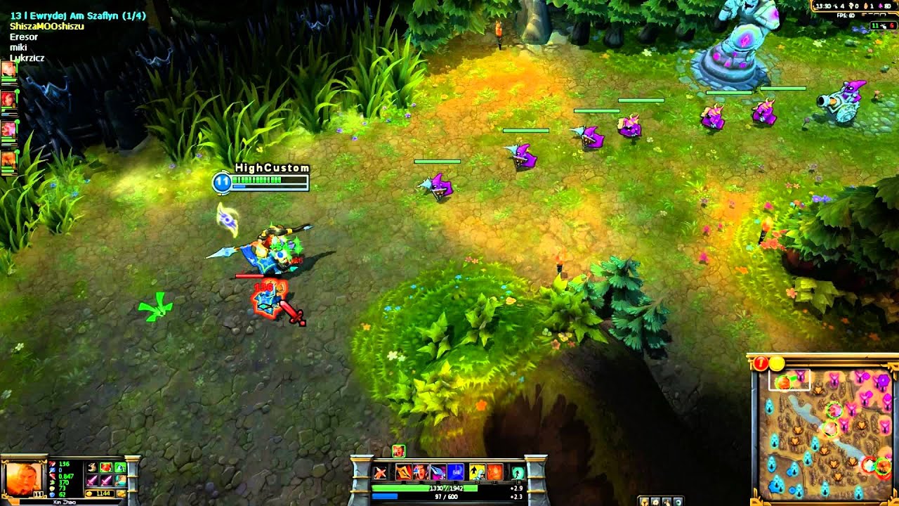 League of Legends Gra #1 test - YouTube