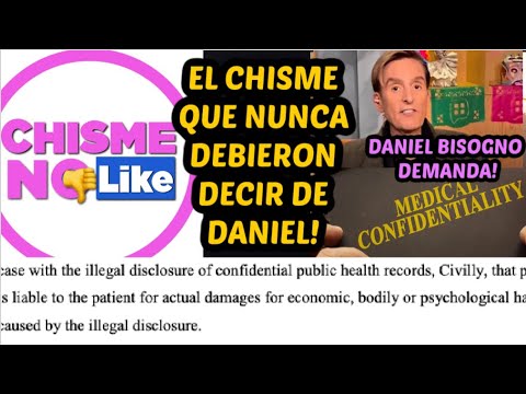 SI DANIEL BISOGNO DEMANDA A CHISME NO LIKE, PUEDE GANAR! - YouTube