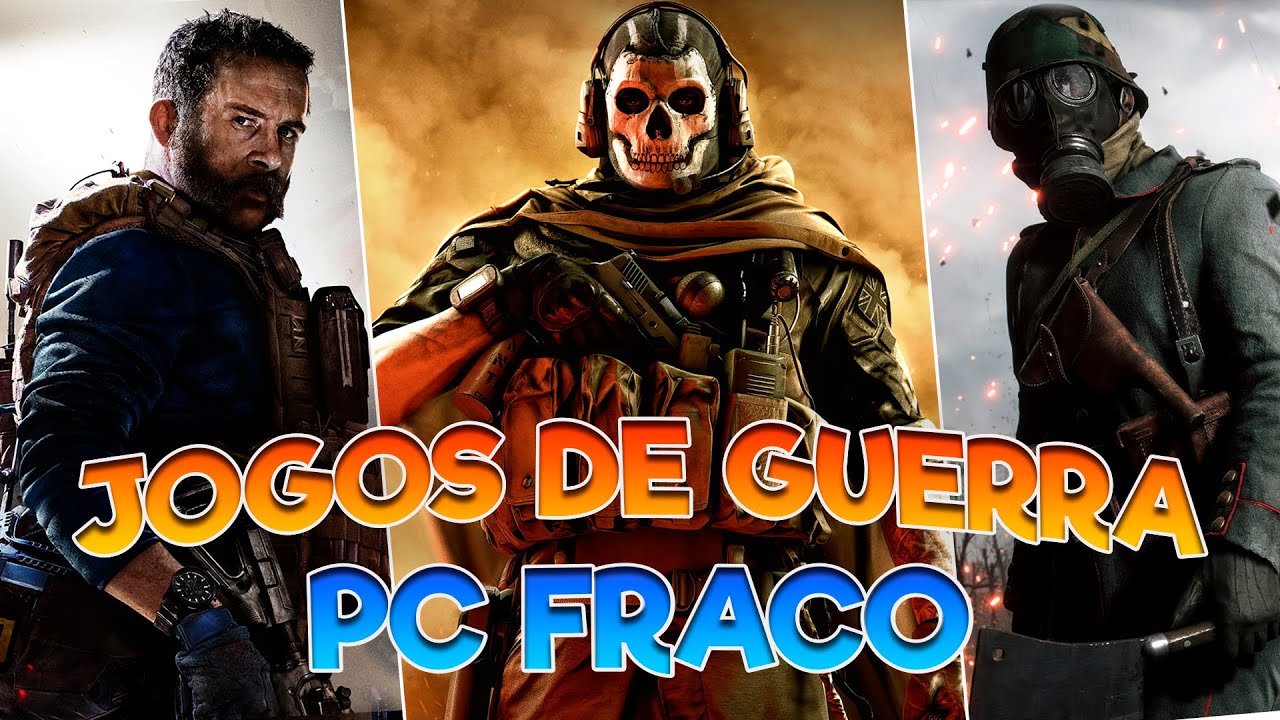 OS 15 MELHORES JOGOS DE GUERRA PARA PC FRACO💛 Experimente os jogos ao ...