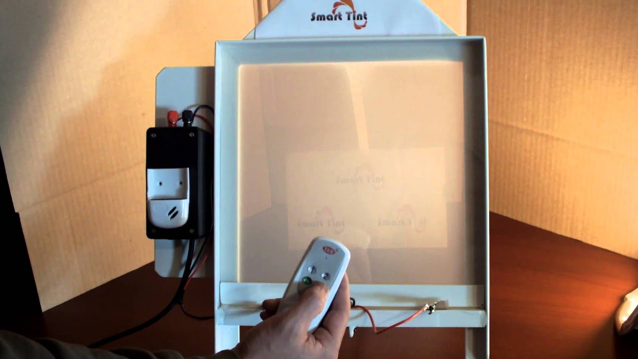smart tint dimmer display - YouTube