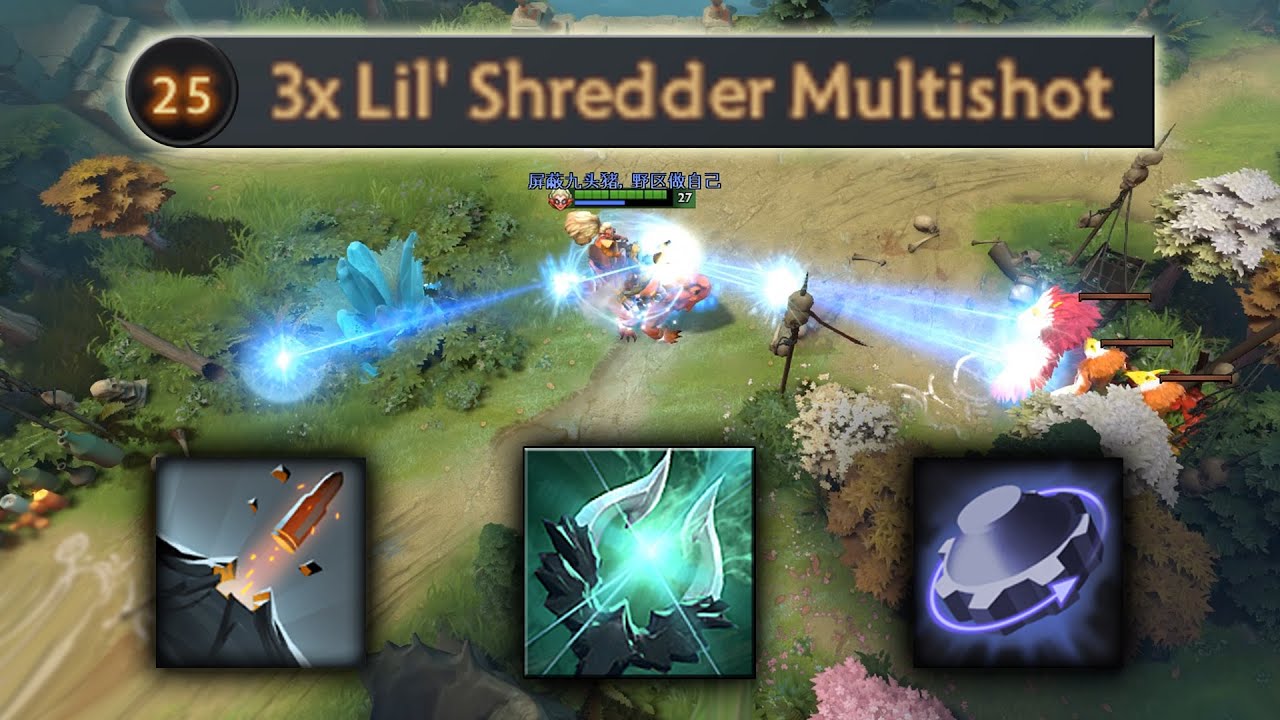 18 Arcane Orbs. Machine gun with no CD [Lil' Shredder + Arcane Orb ...