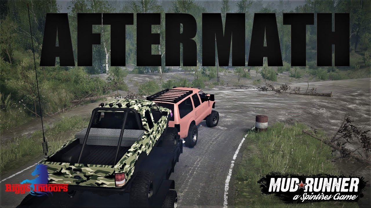 Spintires Mudrunner Episode 77 - Backwoods 2 AFTERMATH - YouTube