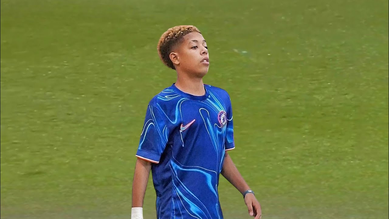 Hezekiah Grimwade Chelsea U18 debut vs Leicester•[8/2/2025] - YouTube