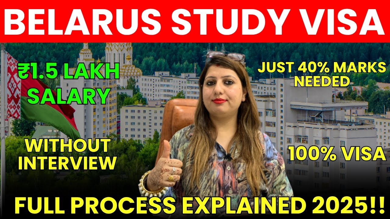 Easiest Europe Visa 2025 | No IELTS & No Interview | Study in Belarus ...