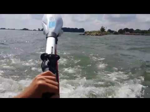 Haswing 2HP + Li-ion LDKCELL battery 24V/140Ah - YouTube