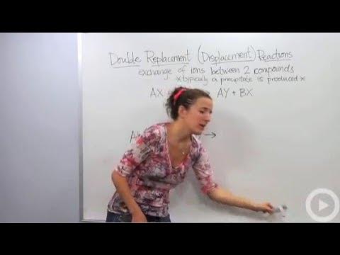 Double Replacement Reactions - YouTube