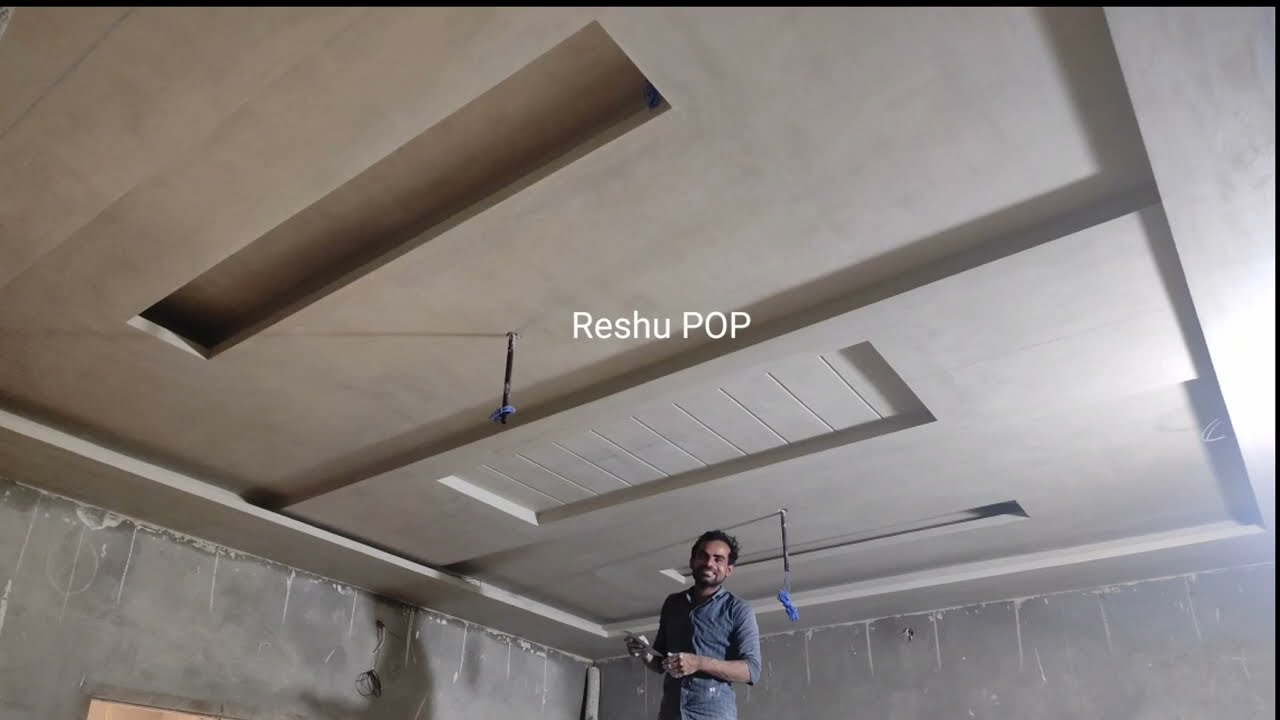 pop fall ceiling design for room design for hall POP design - YouTube