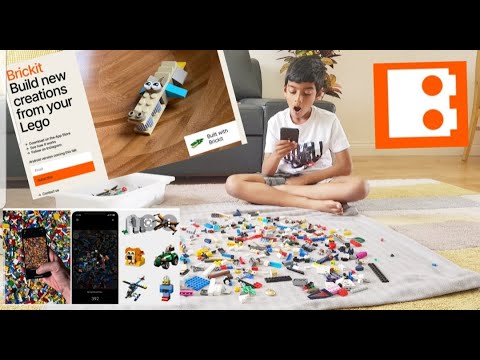 Brickit App - Build New Lego Models With Old Lego Bricks - YouTube