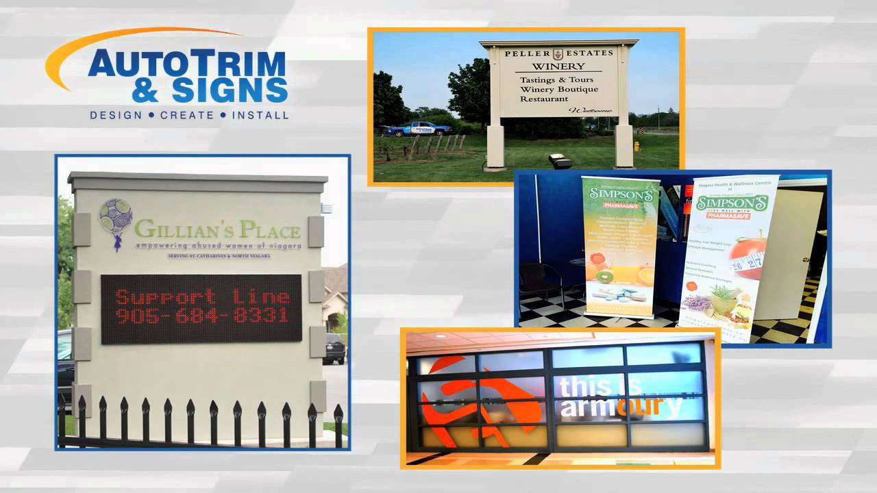 Auto Trim & Signs - YouTube