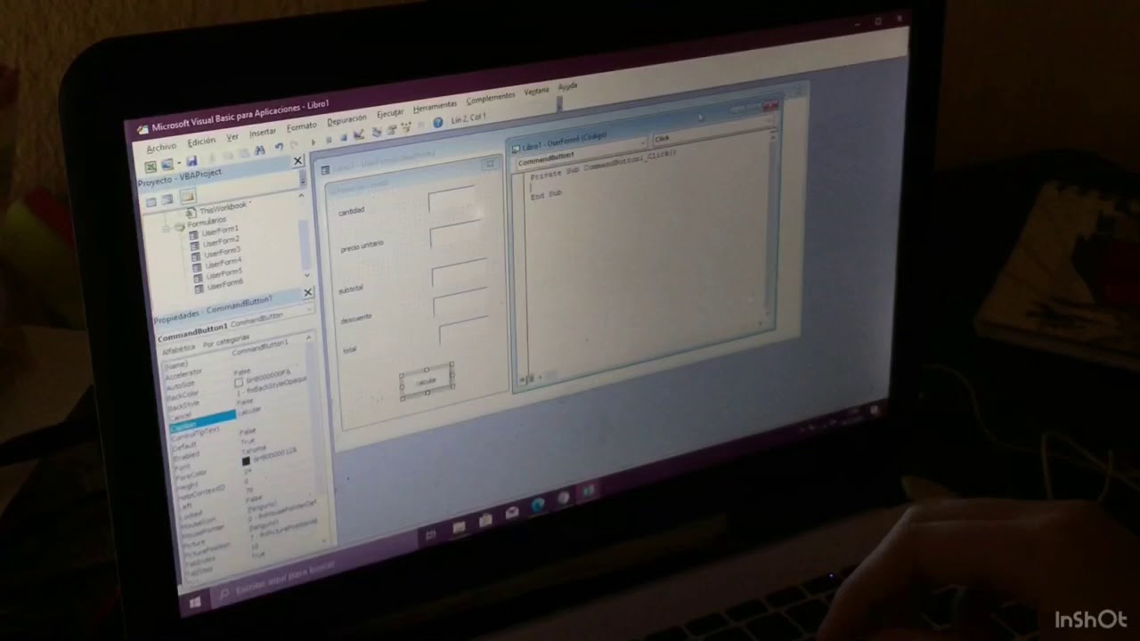 Resolviendo porcentajes en Visual Basic - YouTube