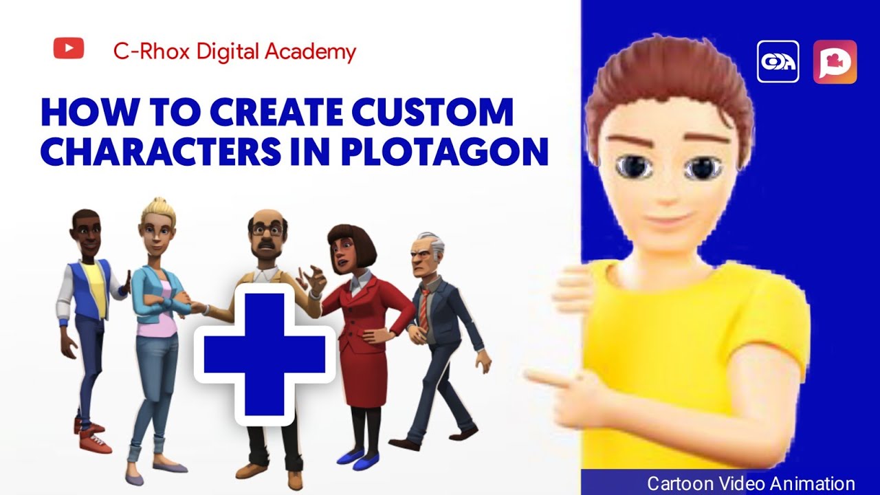 How to Create Custom Characters in PLOTAGON in 2023 - YouTube