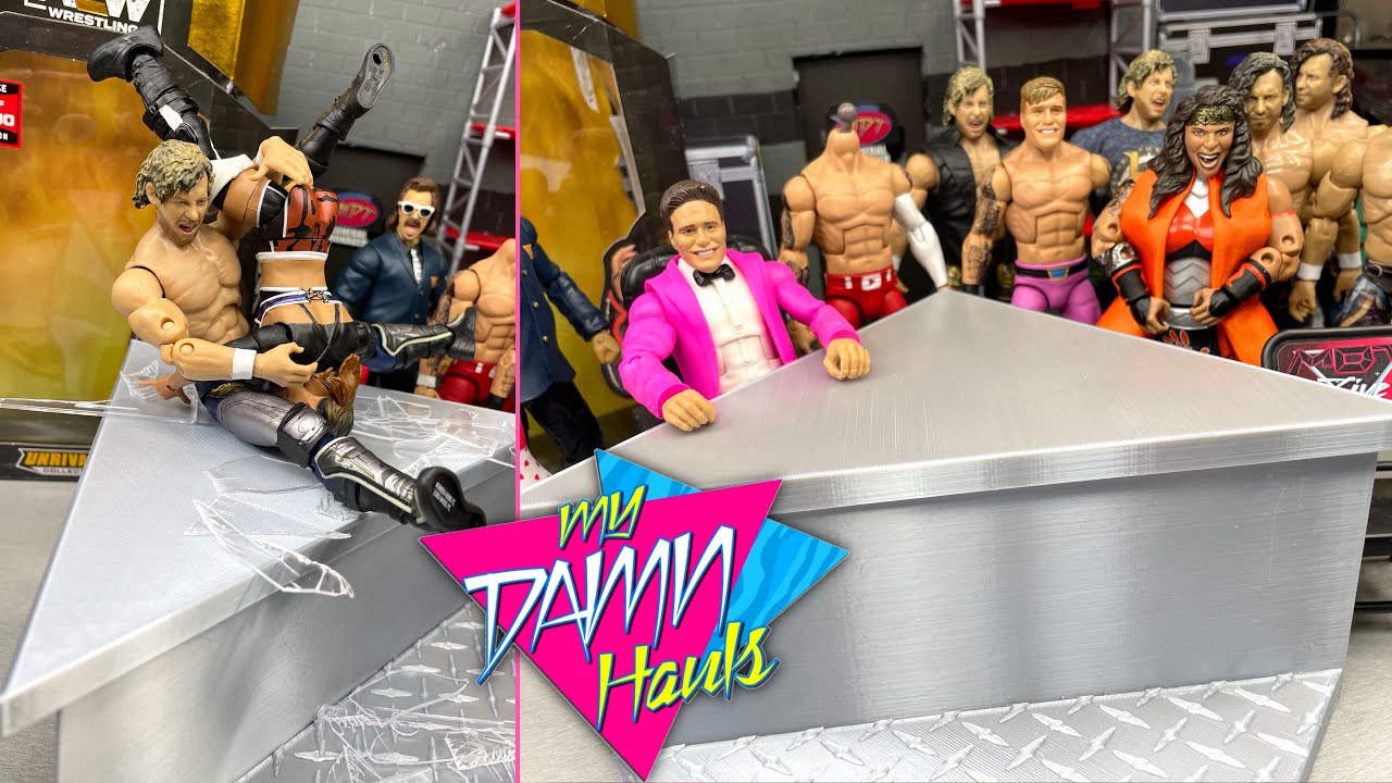 WWE FIGURE KICKOFF TABLE! EPIC WWE FIGURE HAUL! - YouTube