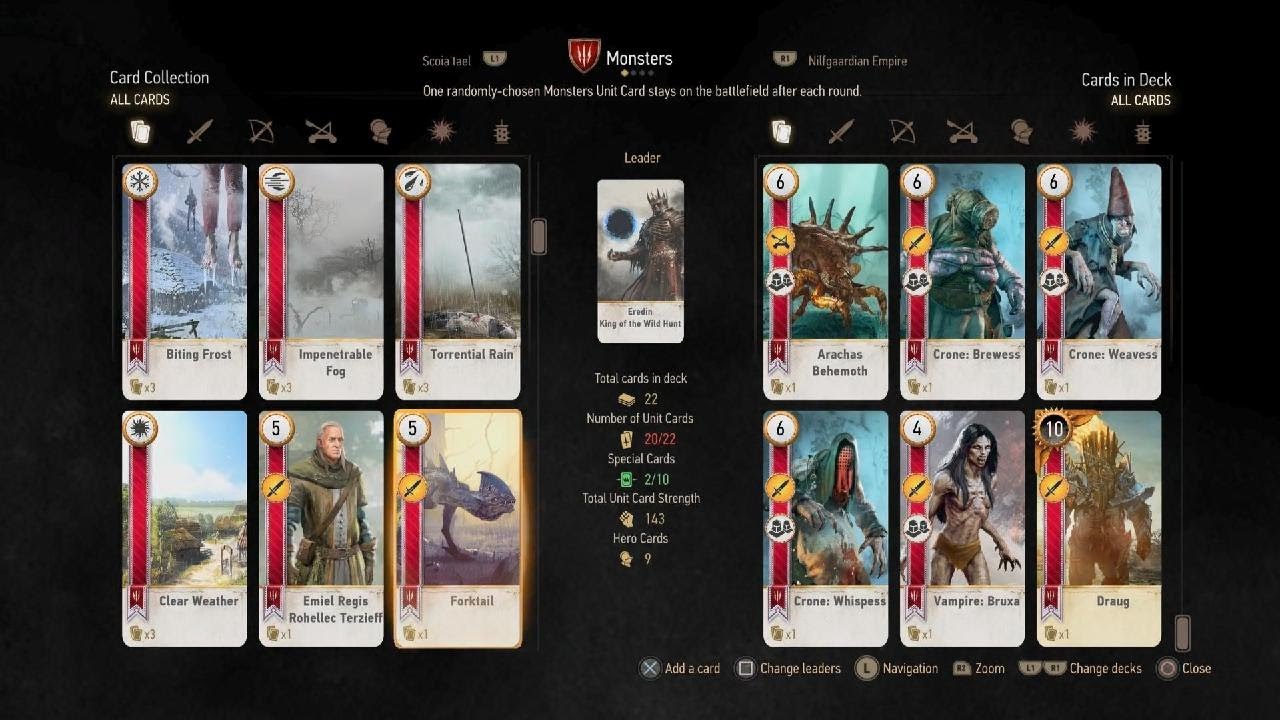Gwent: Skellige Style, Sjusta, Yaevinn Card - YouTube