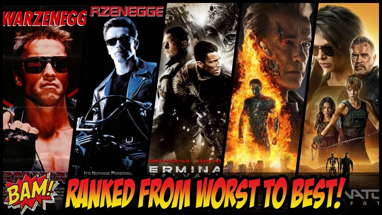 All 6 Terminator Movies Ranked From Worst to Best! (2021) - YouTube