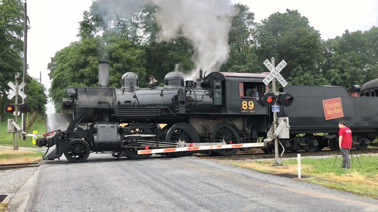 2 Steam Trains, Thomas The Tank Engine Stack Talk & Amtrak Knocking ...