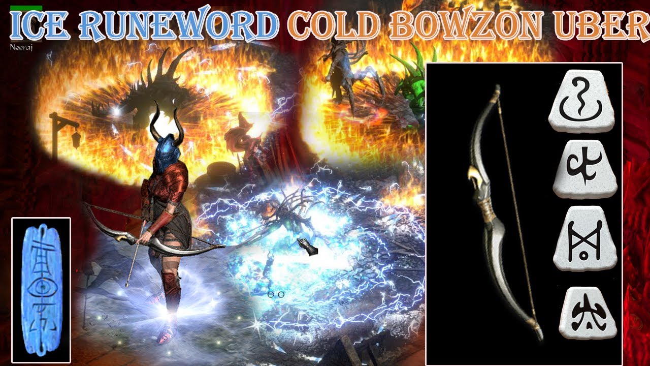 Diablo 2 Resurrected - Ice Runeword Cold Bowazon Build(Max 65% % To ...