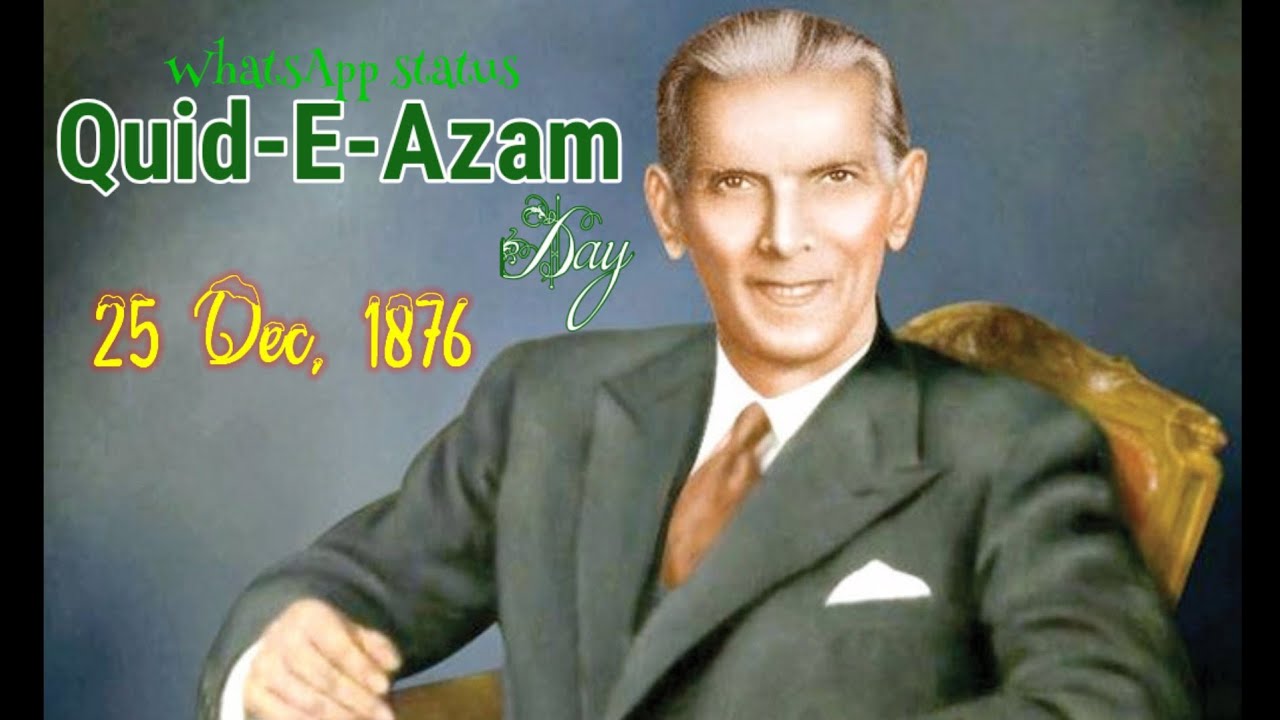 Quid-E-Azam Day special video | Quid-E-Azam Day WhatsApp status ...