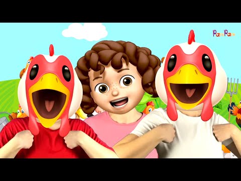Dedemin Çiftliği - Old MacDonald - Hayvanları Öğreten Şarkı -  Pam Pam Çocuk Şarkıları