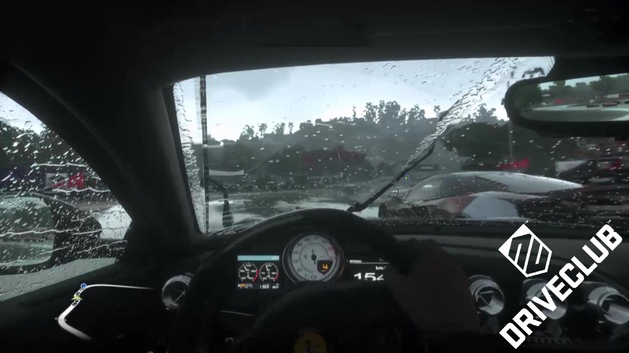Driveclub - Ferrari F12berlinetta - 3-laps race in rain (PS4 HD) - YouTube