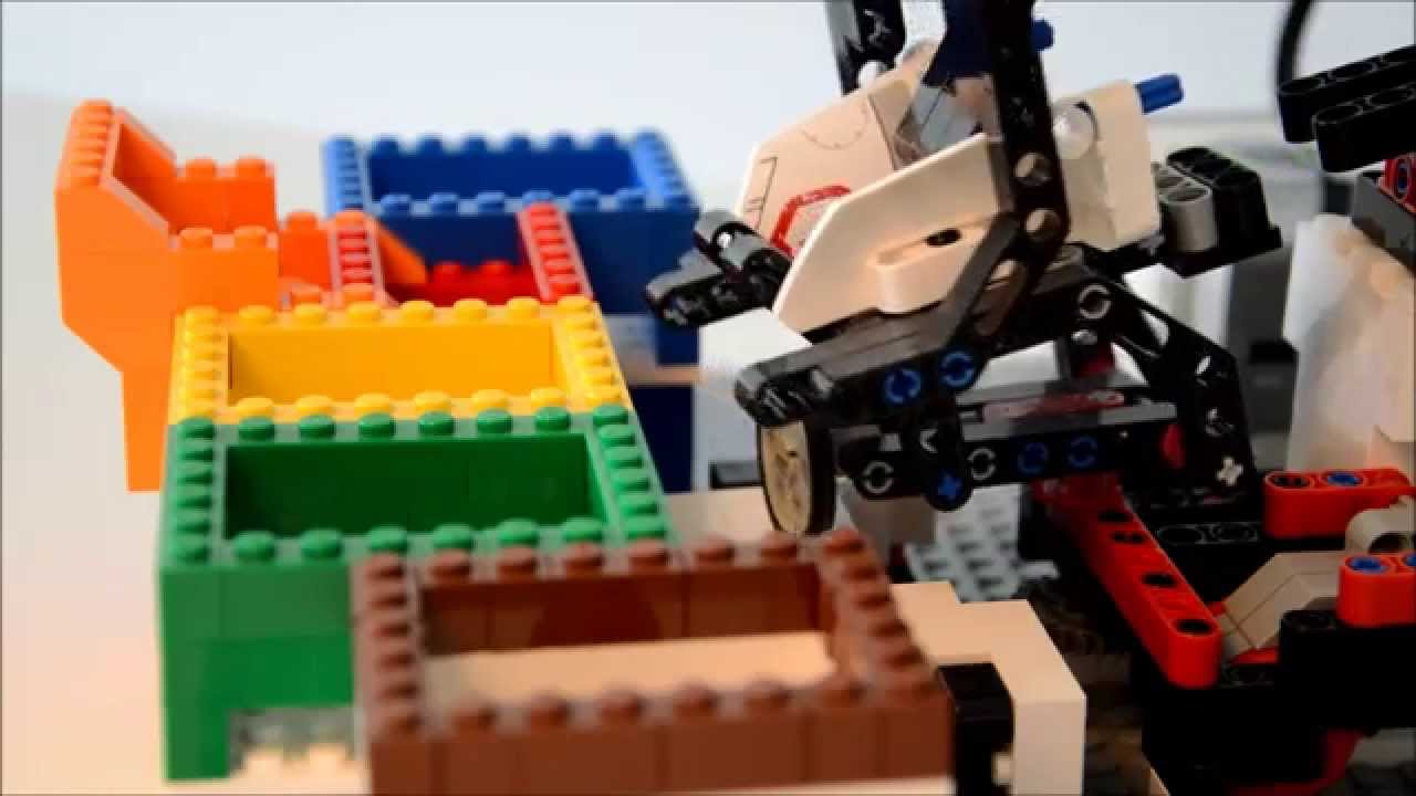 Lego Mindstorms EV3 M&M's Color sorter - YouTube