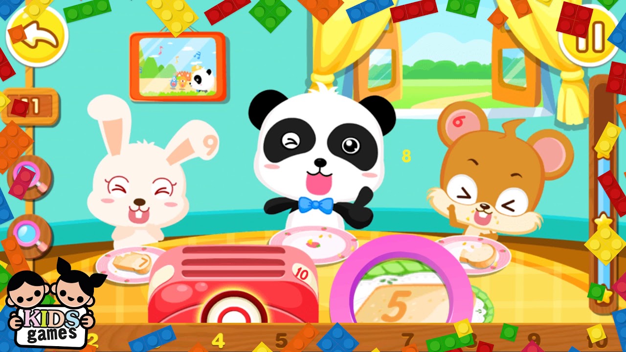575_Baby Panda Finds Numbers - Play To Find Hidden Numbers - Fun ...