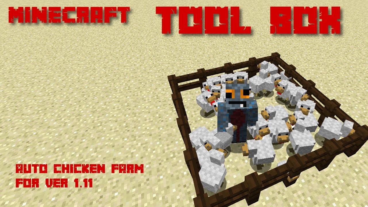 How To: Auto Chicken Farm 1.11 - YouTube