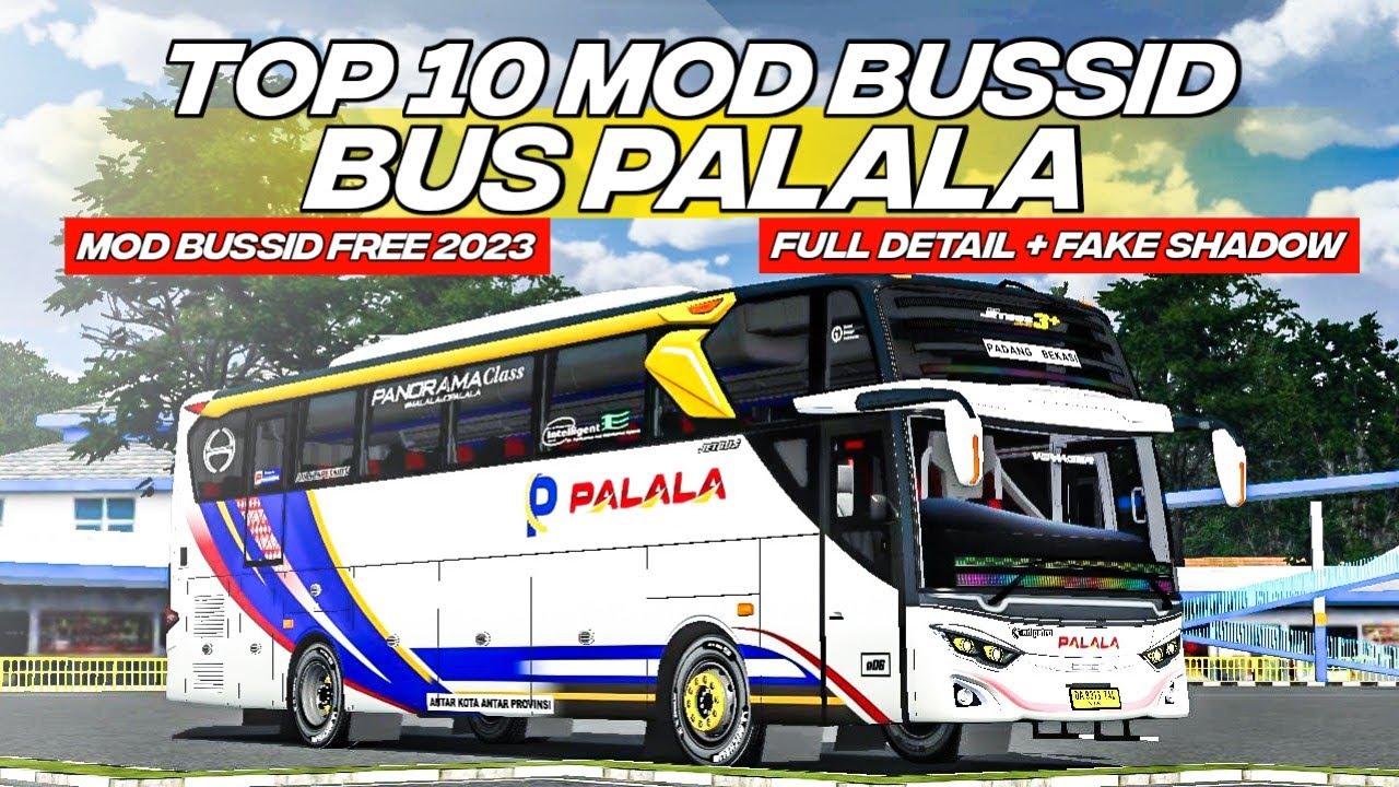 TOP 10 MOD BUS PALALA | MOD BUSSID - YouTube