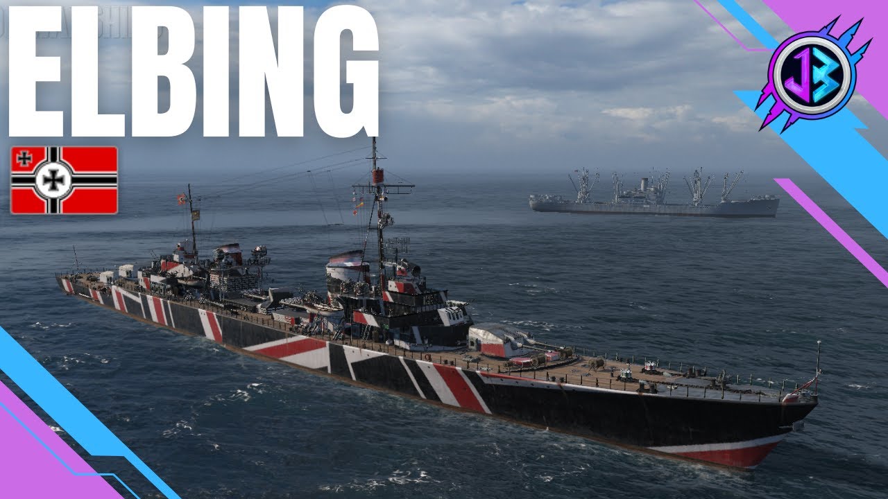 ELBING - Incrociatore mascherato da cacciatorpediniere - World of ...