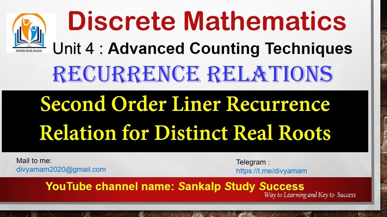 3 Second Order Linear Homogeneous Recurrence Relation Distinct Real 3-second-order-linear-homogeneous-recurrence-relation-distinct-real
