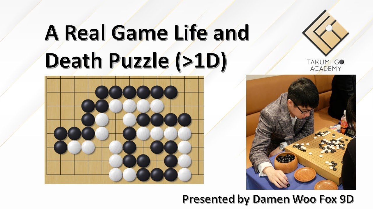A Real Game Life and Death Puzzle (above 1D) - YouTube