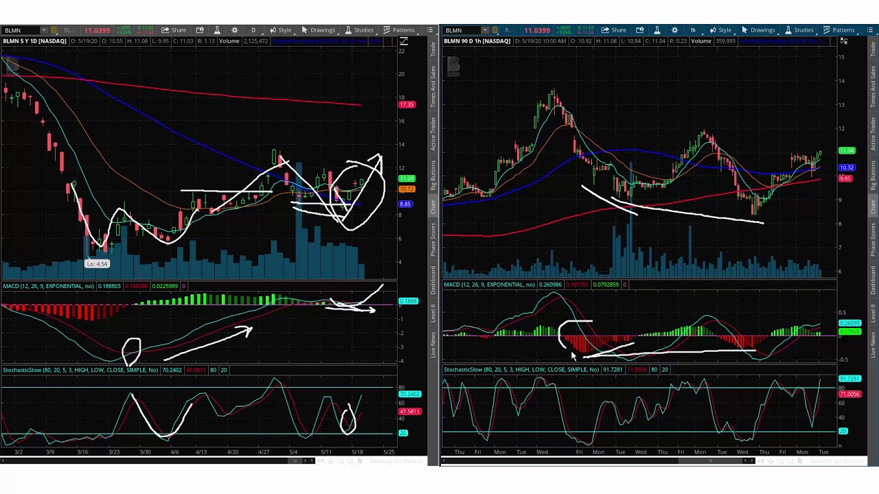 Trade Examples - BC, PS, BLMN, CARG, INO - YouTube