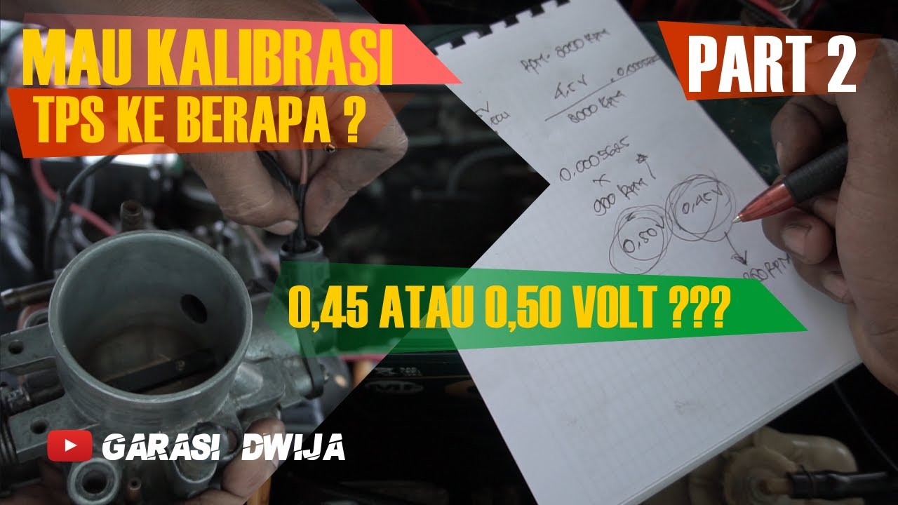 Kalibrasi TPS throttle Position Sensor Honda - Part 2 - YouTube