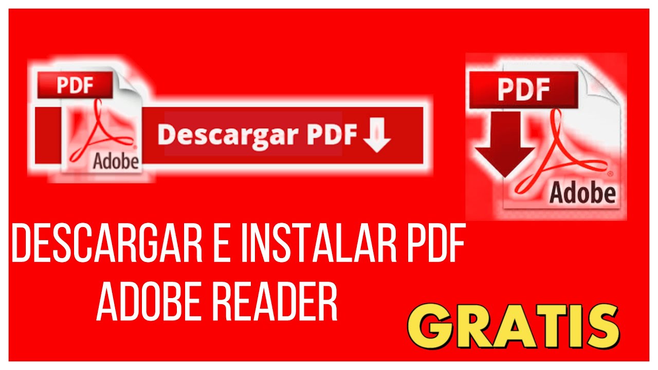 Como descargar e instalar pdf gratis - YouTube