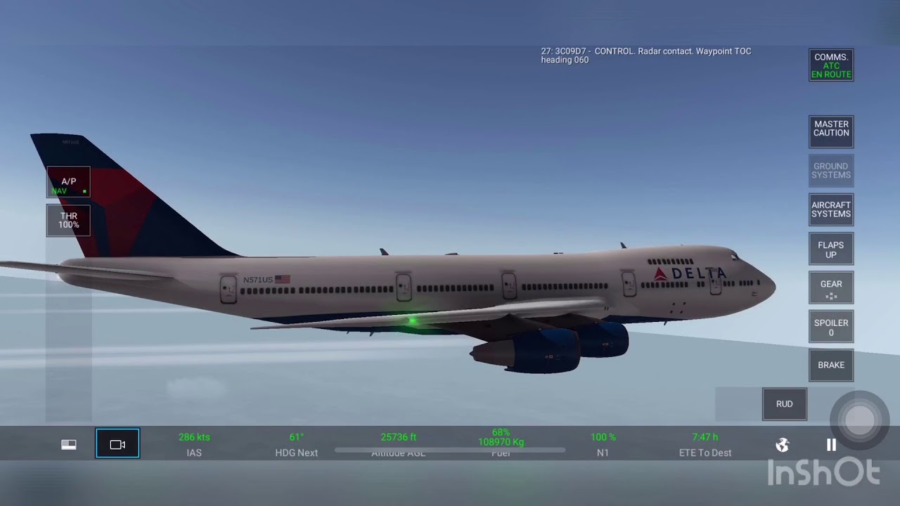 Chicago/Madrid Boeing 747-200ER [Best landing in RFS history] - YouTube