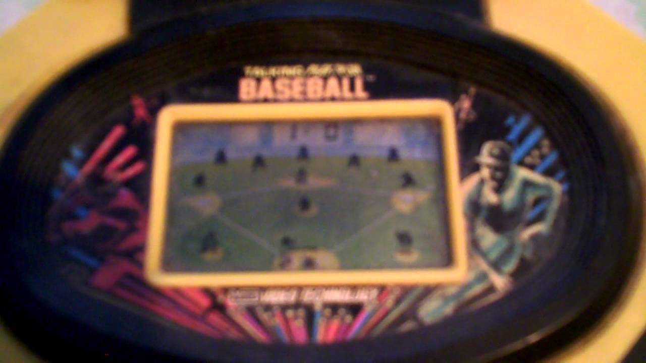 Vintage Vtech Talking Baseball Electronic Game - YouTube