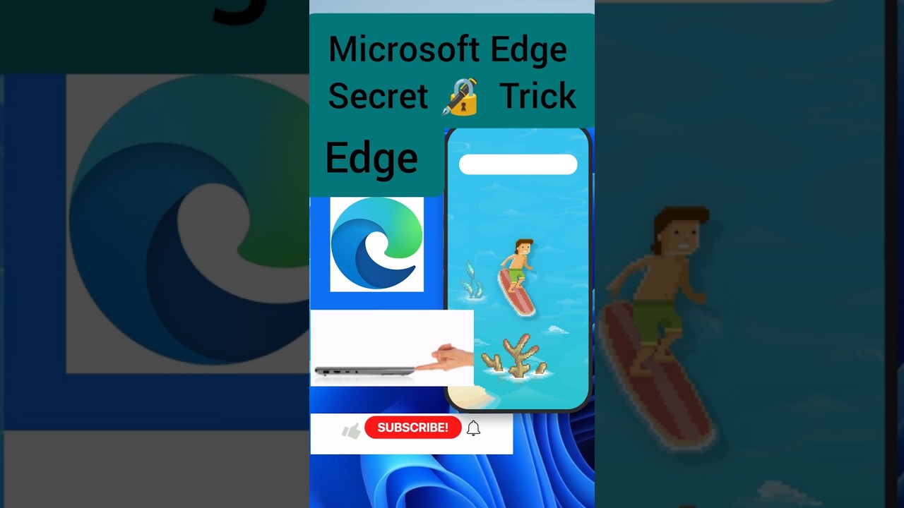 Microsoft Edge game surf 🧐 #edge #trendingshorts #window #microsoftedge ...
