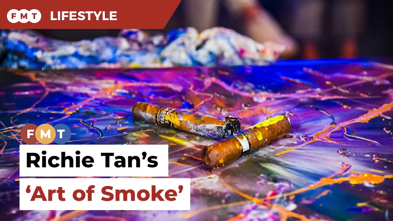 Richie Tan’s ‘Art of Smoke’: an ash-tonishing showcase - YouTube