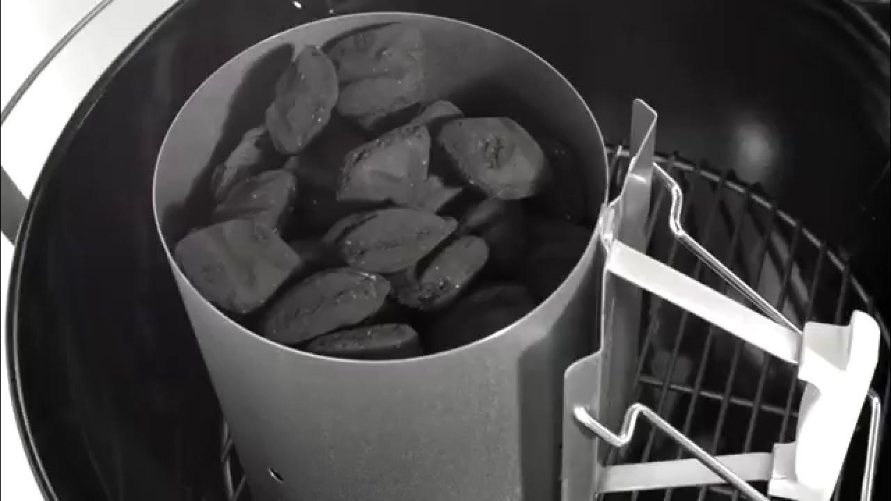 Труба-стартер для розжига угля Weber - YouTube