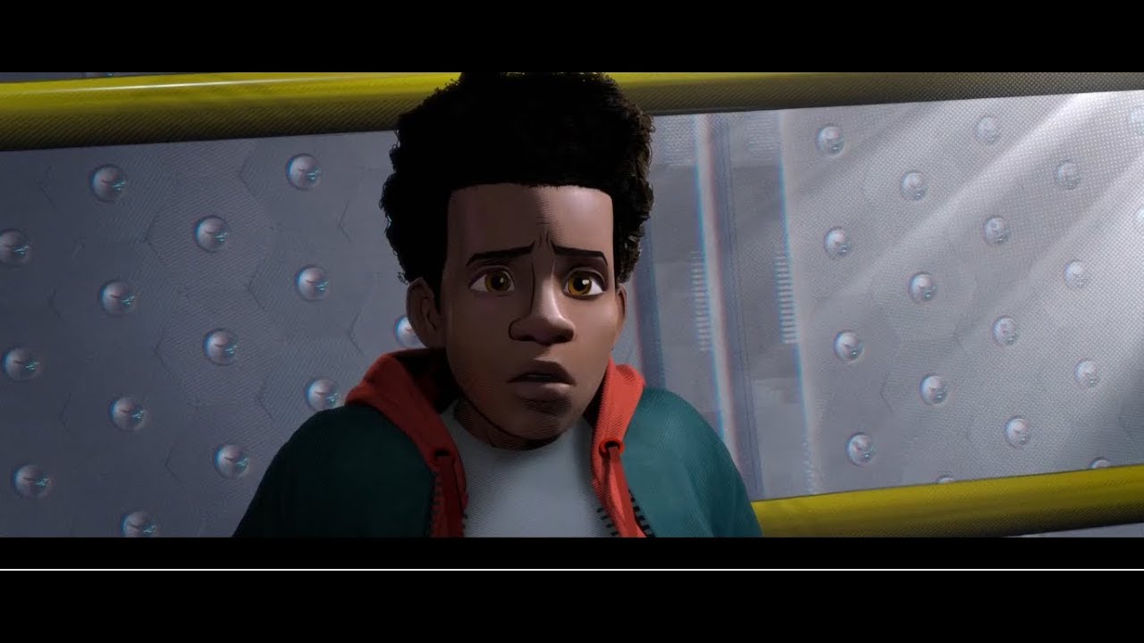 Spider Man Into The Spider Verse Scene | Miles Discovers The Super ...