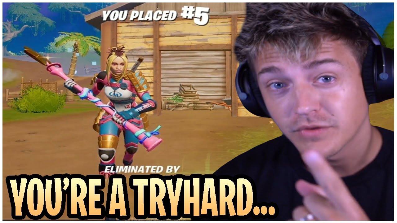 Ninja Has Had Enough Of Tryhards Doing THIS Every Game! - YouTube