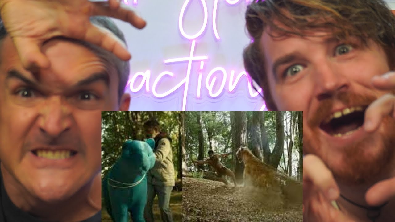 RRR - Making of Tiger Attacking Bheem REACTION!!! - YouTube