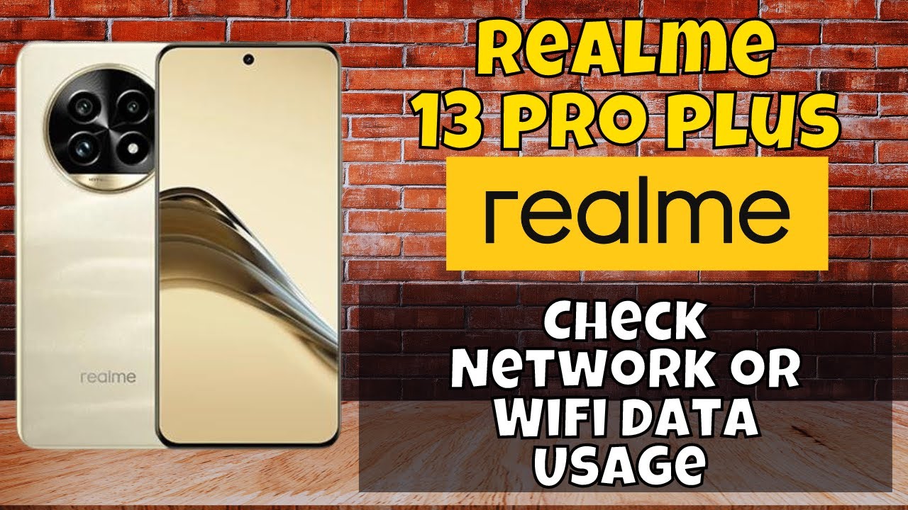 Realme 13 Pro Plus Check Network Or Wifi Data Usage How To Check Wifi Data Network