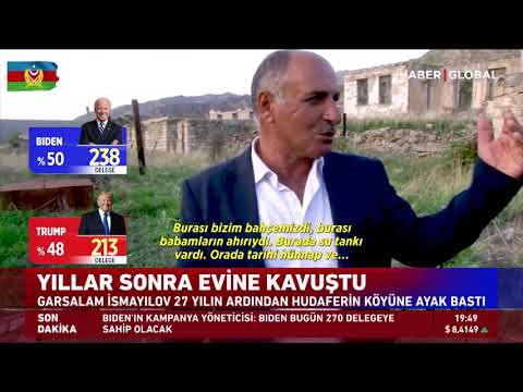 27 Yıllık Hasretin Ardından Evine Dönen İlk Sivil Azerbaycanlı: \