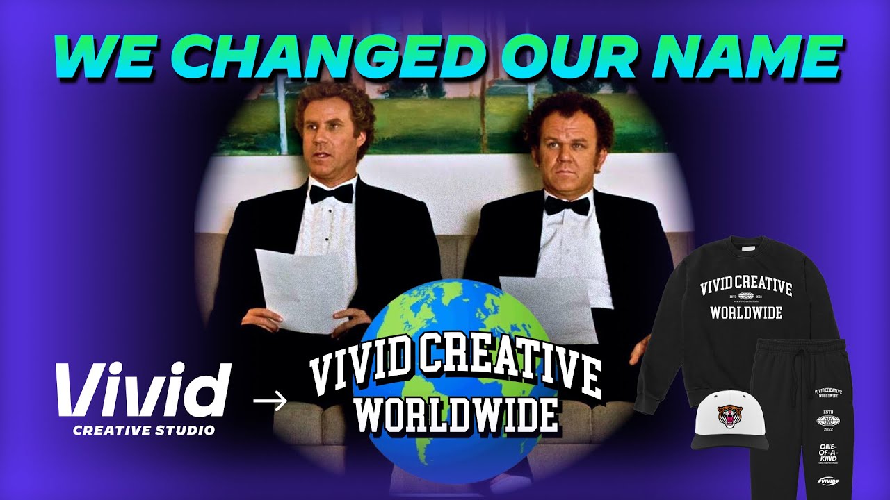 Vivid Creative Studio is NOW Vivid Creative WORLDWIDE! - YouTube