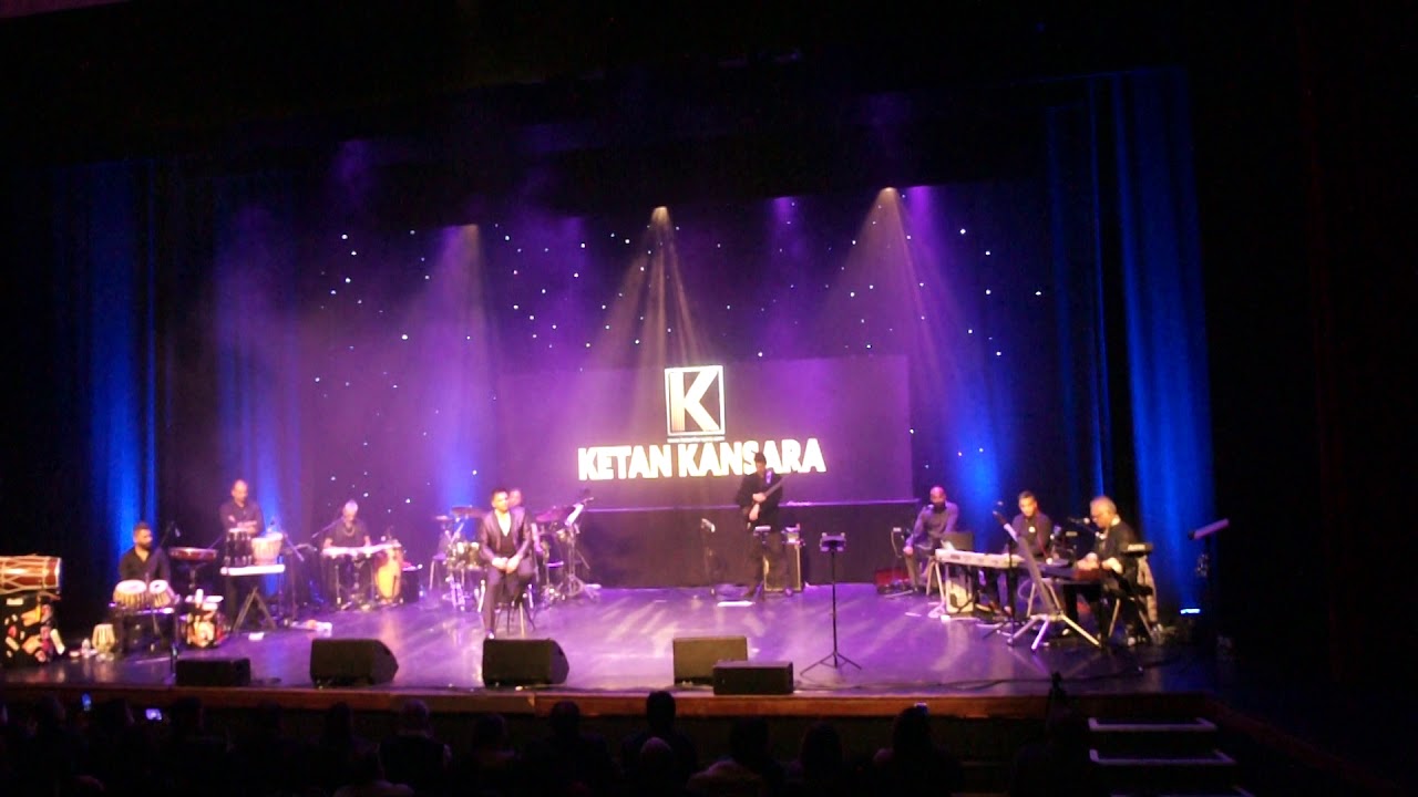 Indian keyboard player from London - Kiran Thakrar playing piano with ...