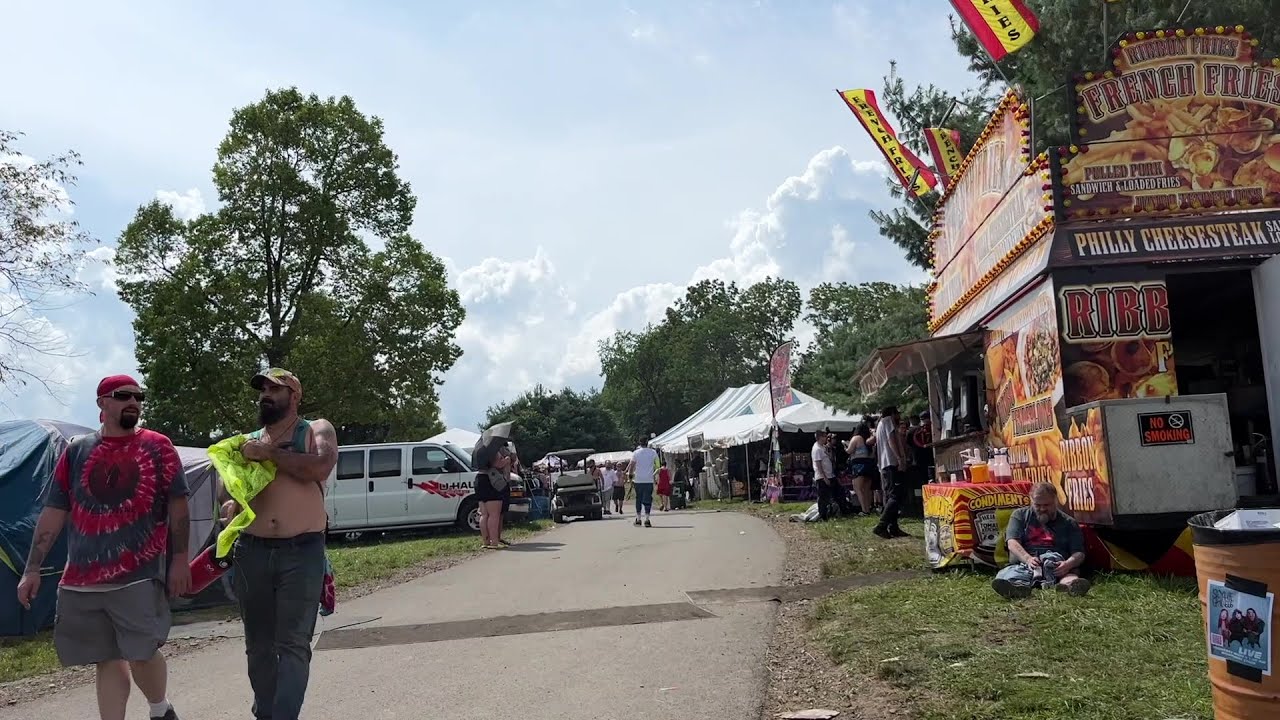 Merch Row At The Gathering Of The Juggalos 2022 - "A Gathering Of ...