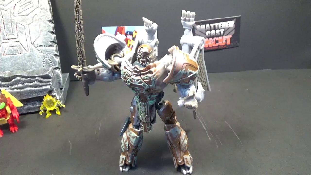Transformers Review of The Last Knight Skullitron - YouTube
