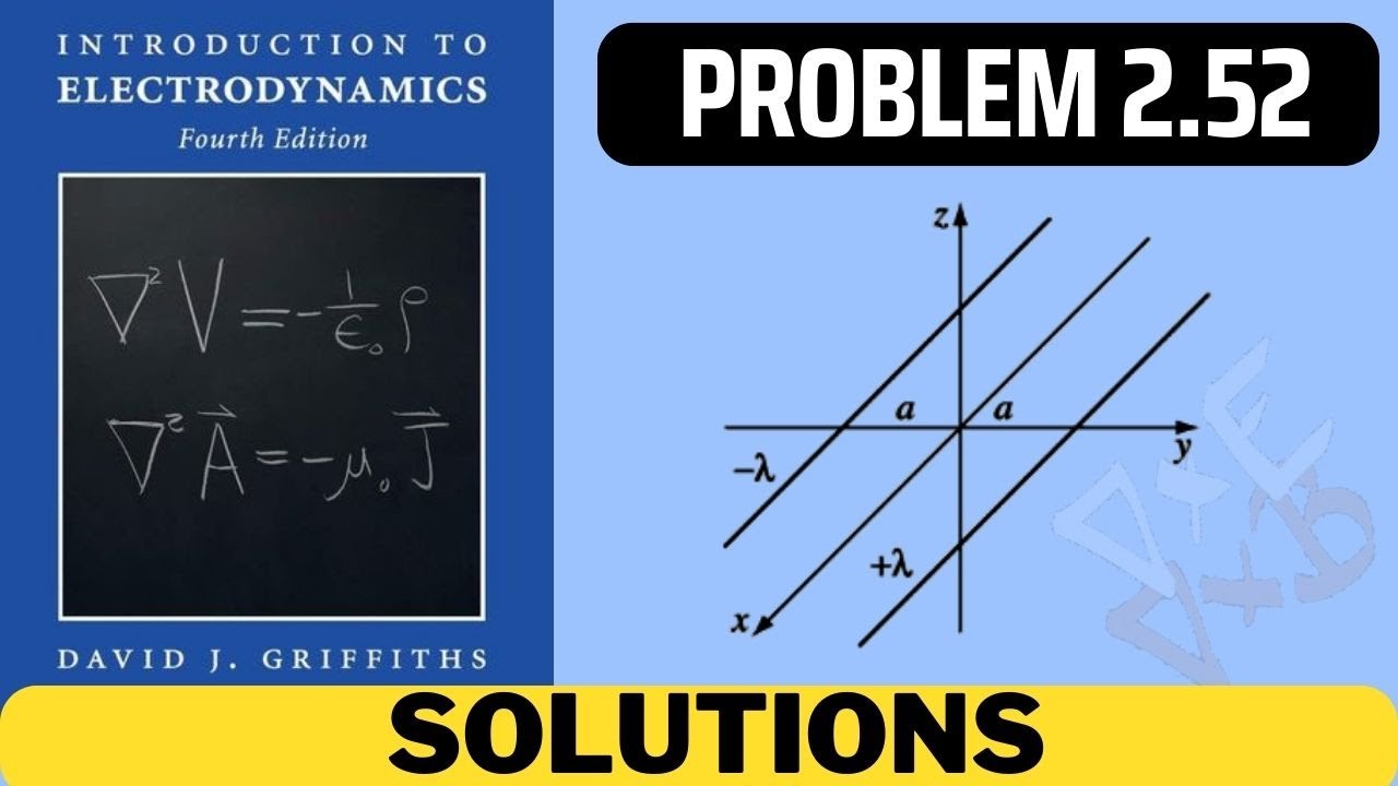 Griffiths Problem 2.52 solution | introduction to electrodynamics (4th Edition) Griffiths ...