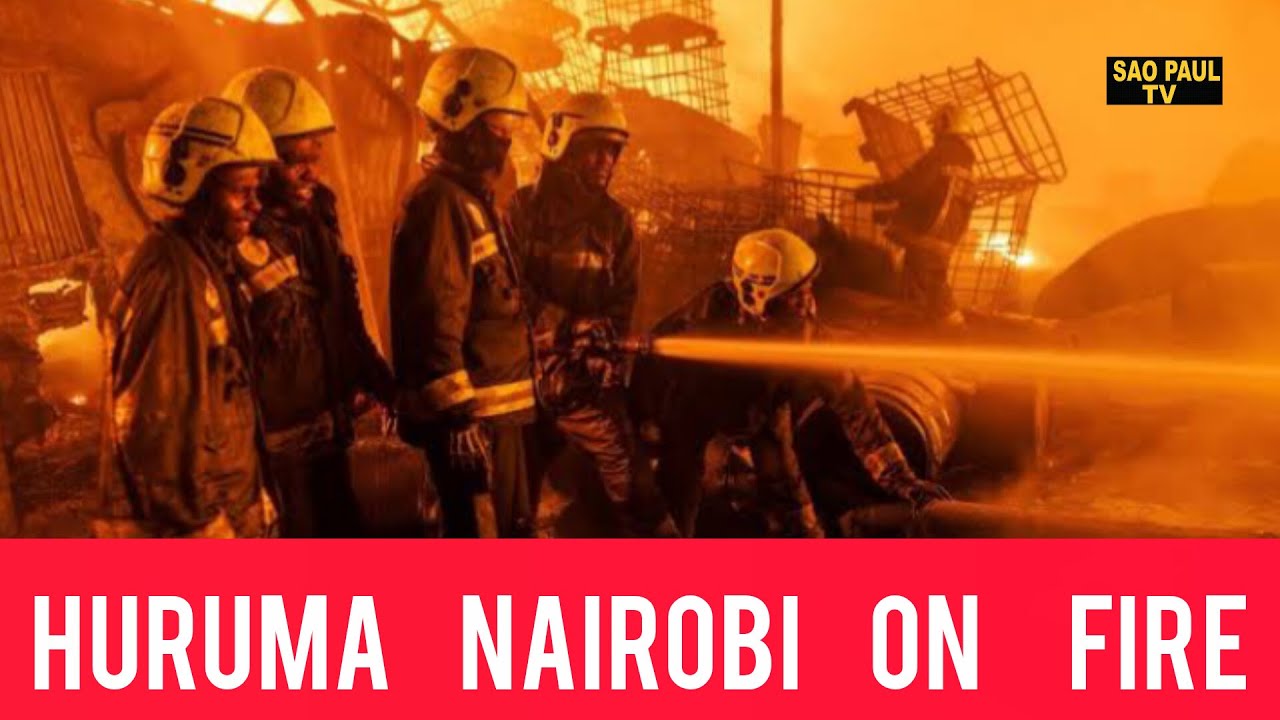 DREAKING NEWS !!! FIRE IN HURUMA NAIROBI!!!! - YouTube